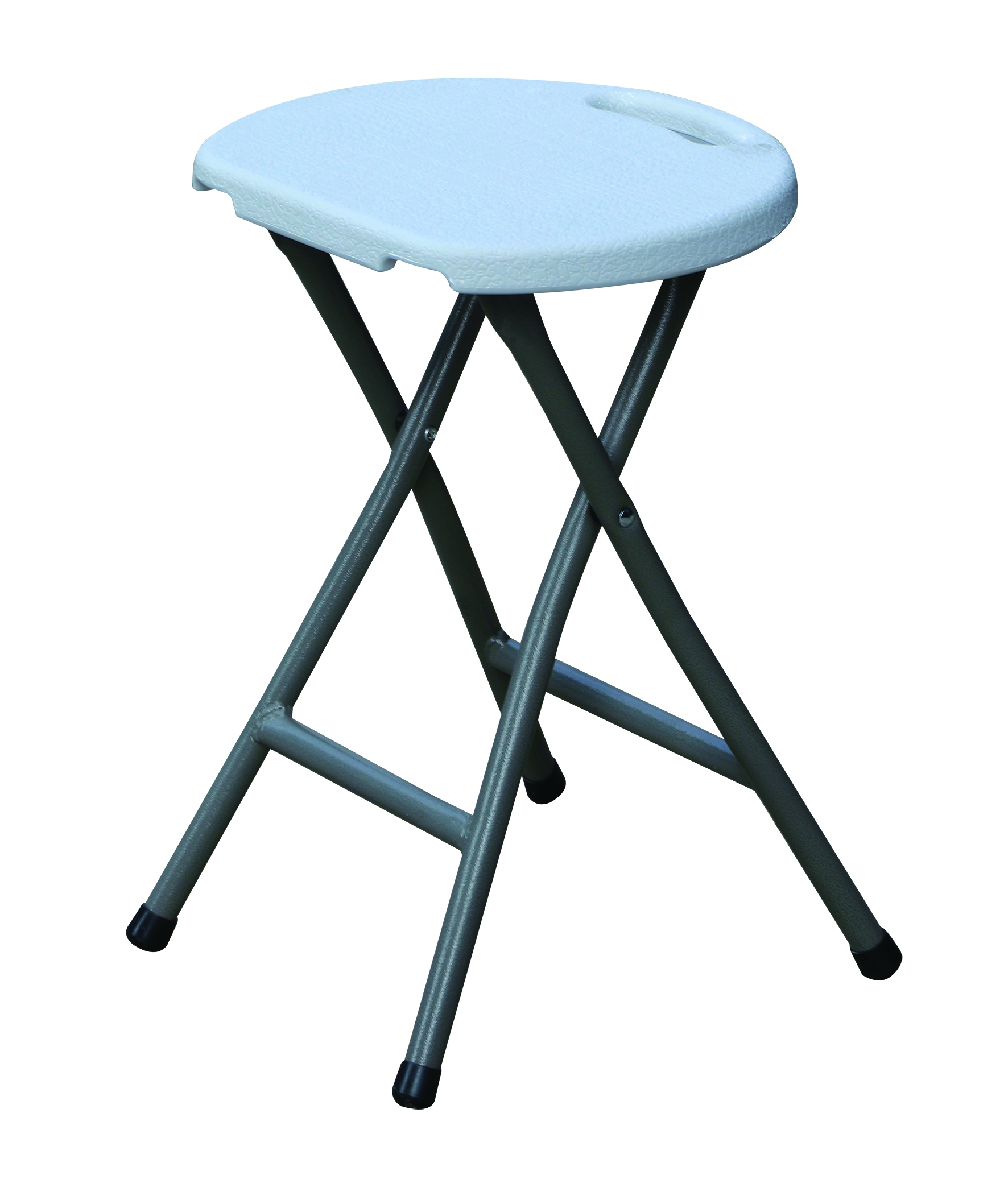 HUNTER HT-003 FOLDING STOOL WHITE - Kasimex